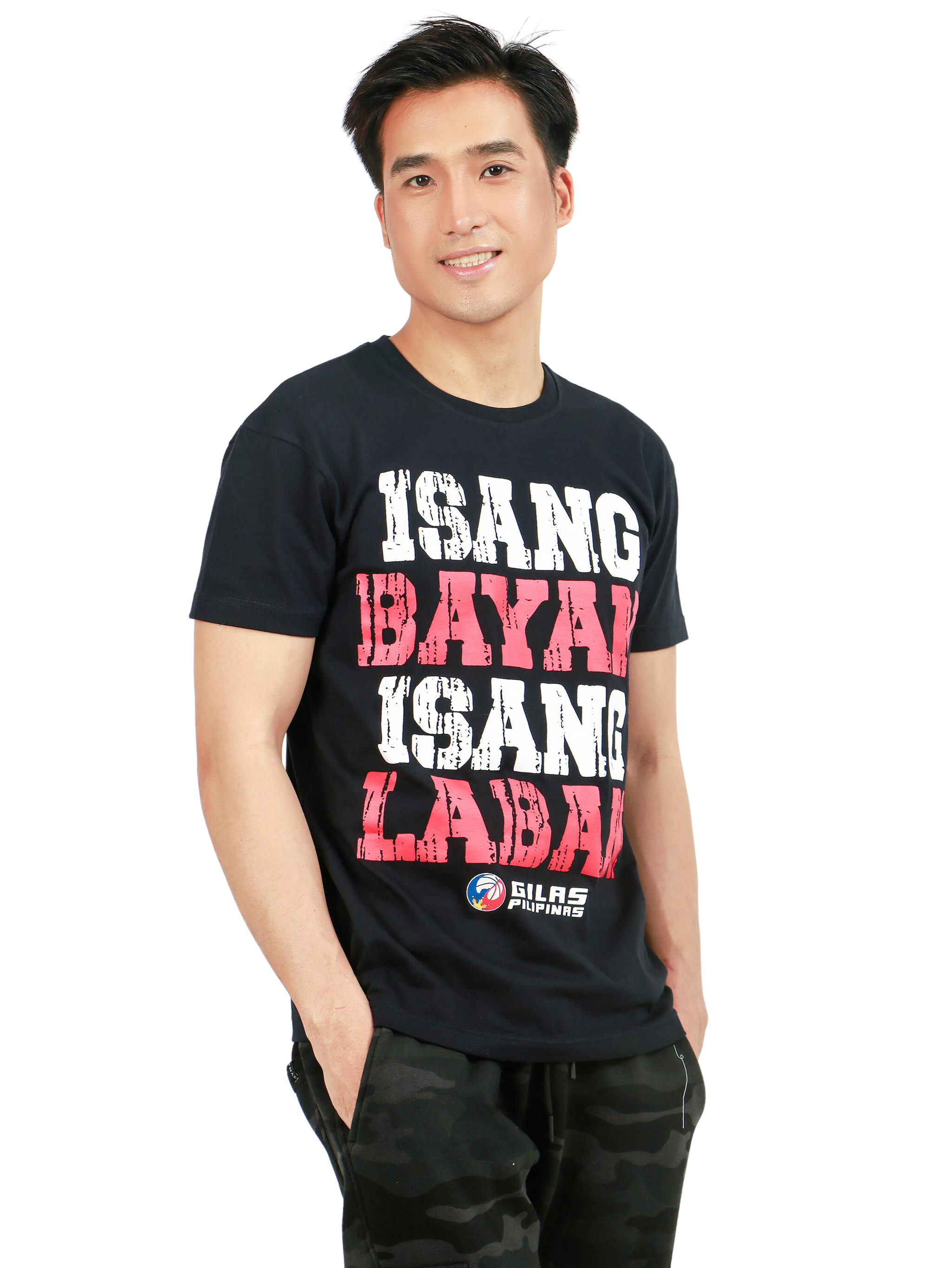 ISANG BAYAN ISANG LABAN in Black for Mens – My Philippines Lifestyle